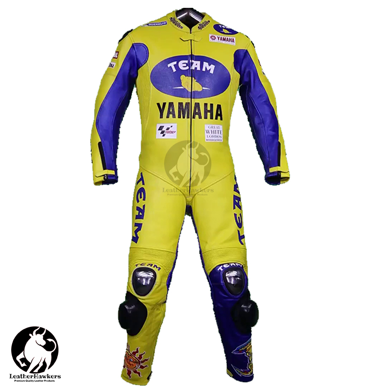 Yamaha Racing Motogp Leather Suit Yellow | 2020 | SALE | Motogp Suit ...
